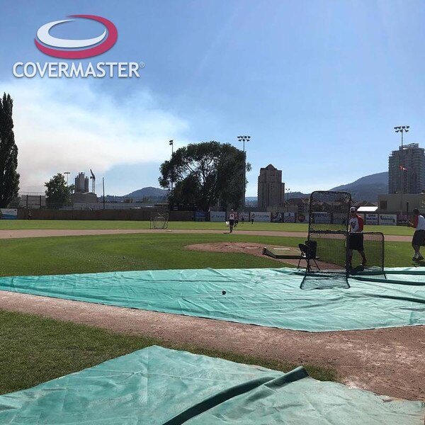 Batting Practice Infield Protection | BP Zone™ Infield Turf Protectors ...