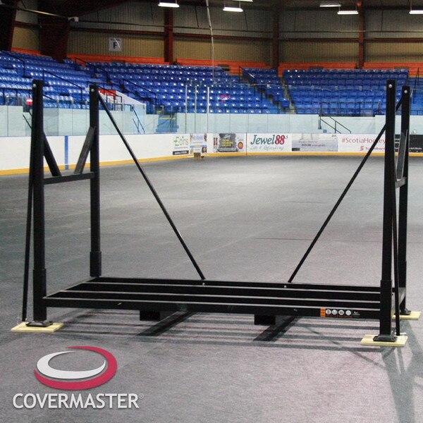 Ice Rink Cover Panel Installation, Removal and Stackable Storage ...