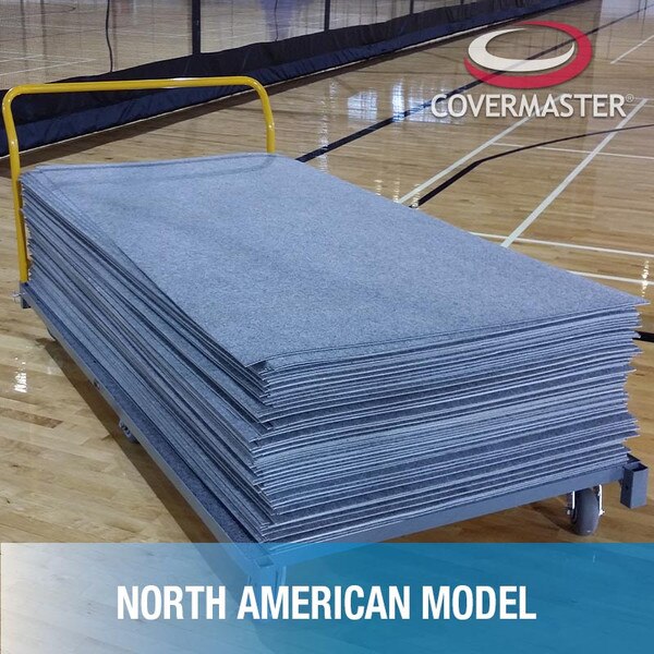 Gym Carpet Tiles Transport Cart | Easy Storage & handling | Covertile ...