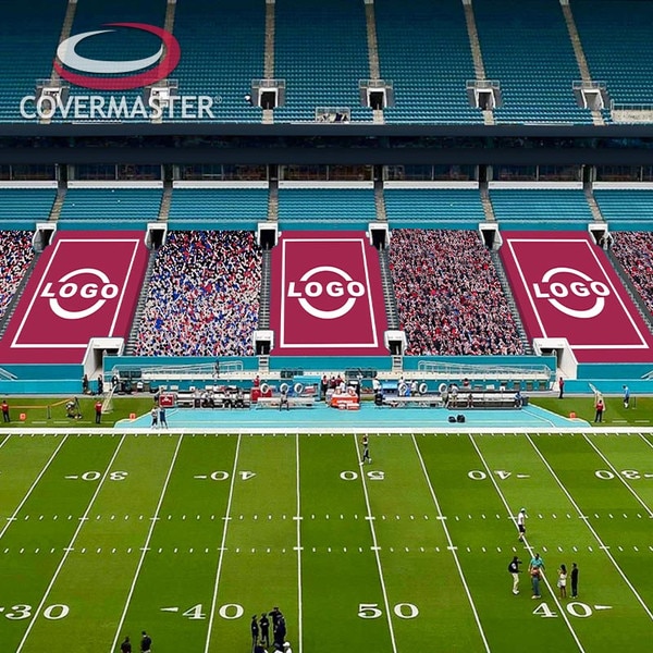 Stadium, Bleachers Seat Covers | Generate Advertising Revenue Through ...